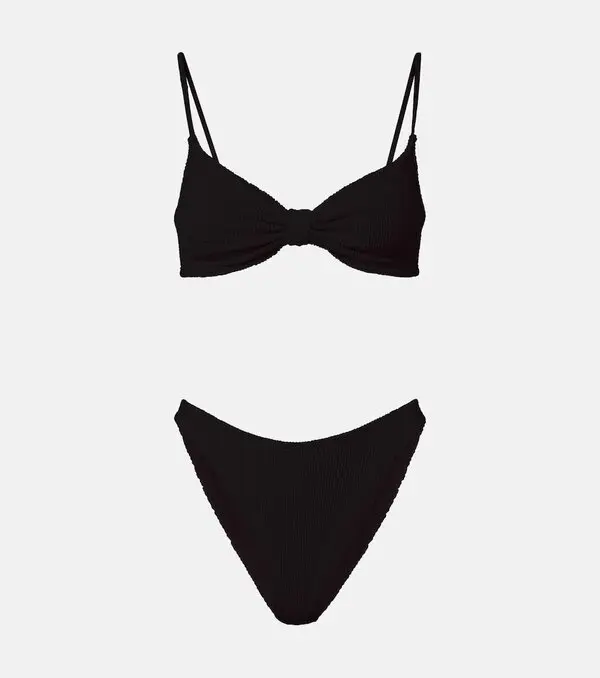 Hunza G Alicia Bikini - Black