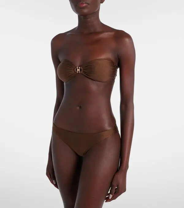 Melissa Odabash Istanbul Bikini Bottoms - Brown