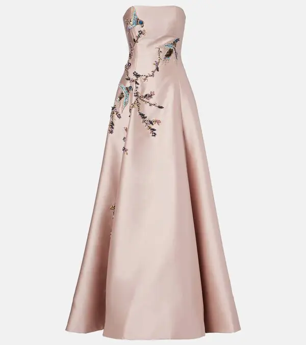 Costarellos Mavia Embellished Corset Gown - Pink