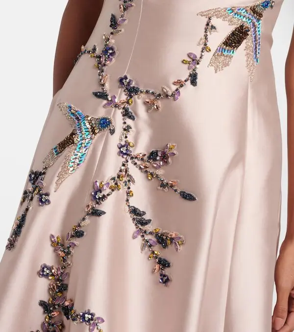 Costarellos Mavia Embellished Corset Gown - Pink