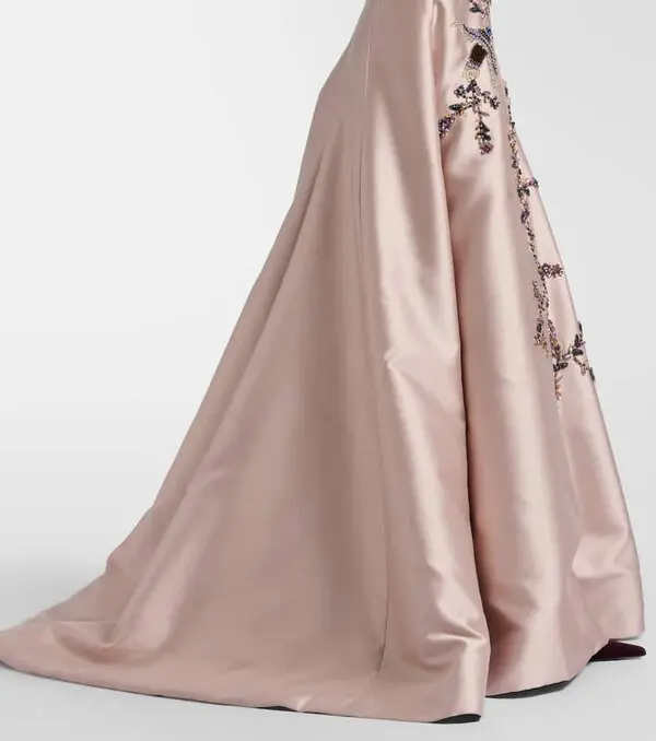 Costarellos Mavia Embellished Corset Gown - Pink