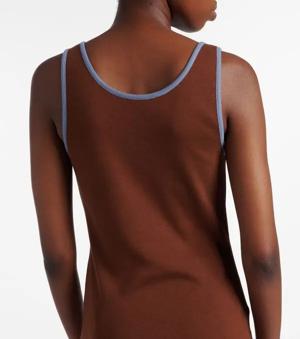Prada Cotton Jersey Tank Top