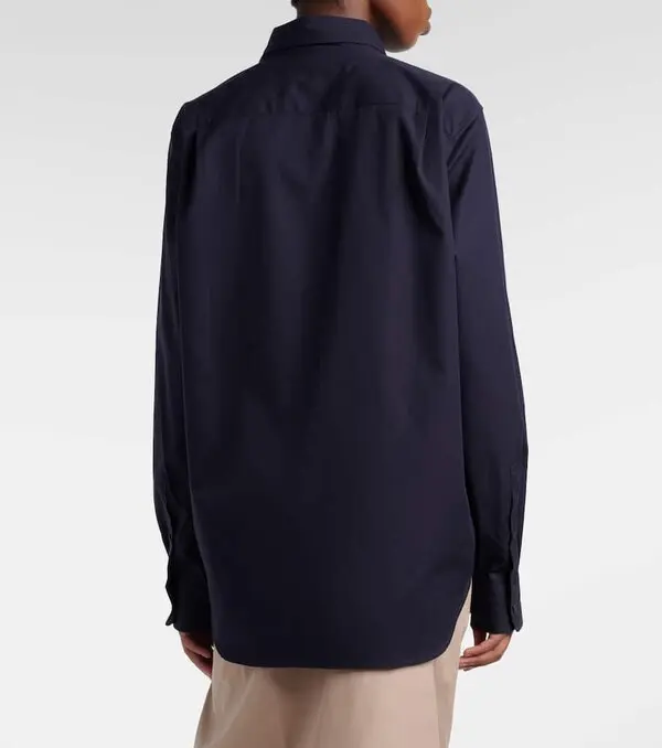 Dries Van Noten Oversized Cotton Poplin Shirt