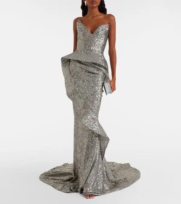 Maticevski Glorious Sequined Gown