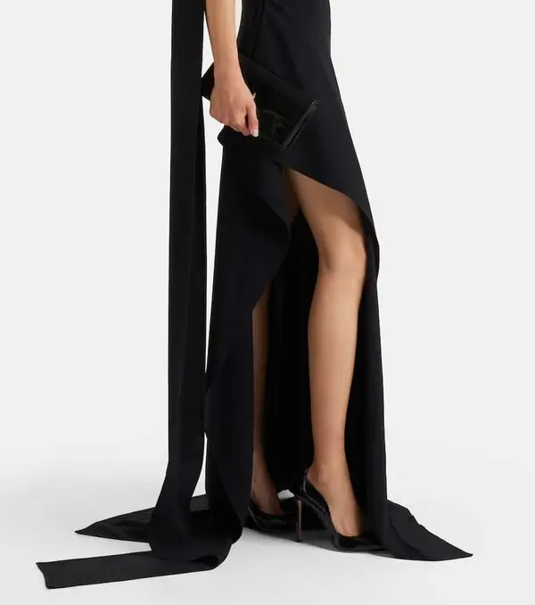 Maticevski Priority Draped Gown - Black