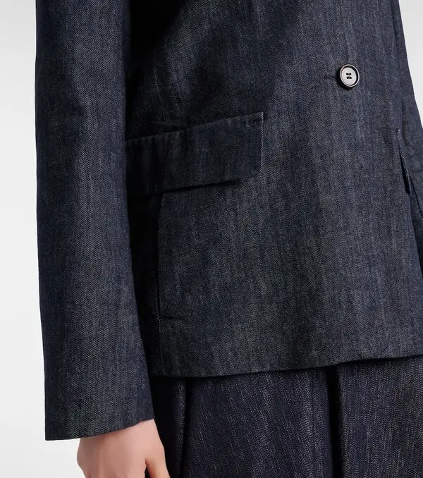 Max Mara Leone Denim Blazer