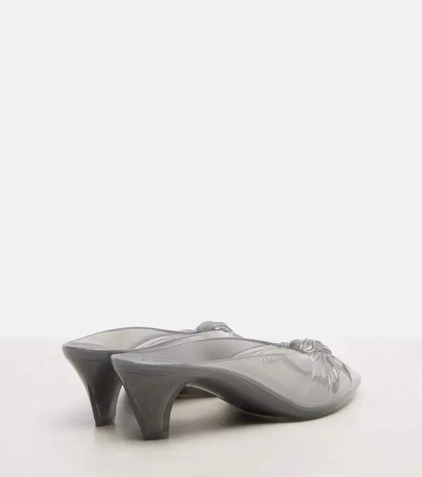 Chloé Jelly Mules - Grey