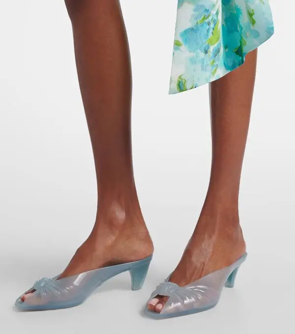 Chloé Jelly Mules - Blue