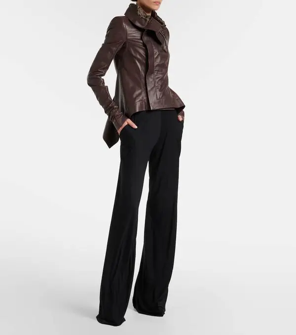 Rick Owens Lilies Wide-leg Pants - Black