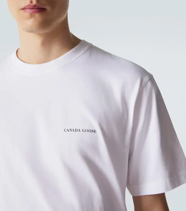 Canada Goose Novo Logo Cotton Jersey T-shirt