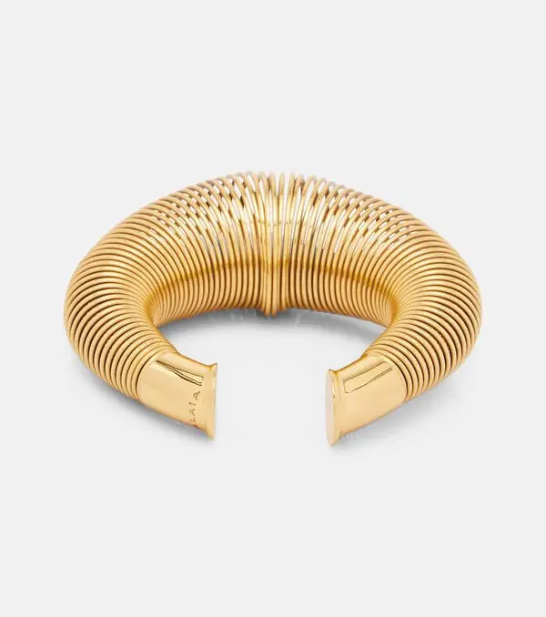 Alaïa Logo Cuff Bracelet