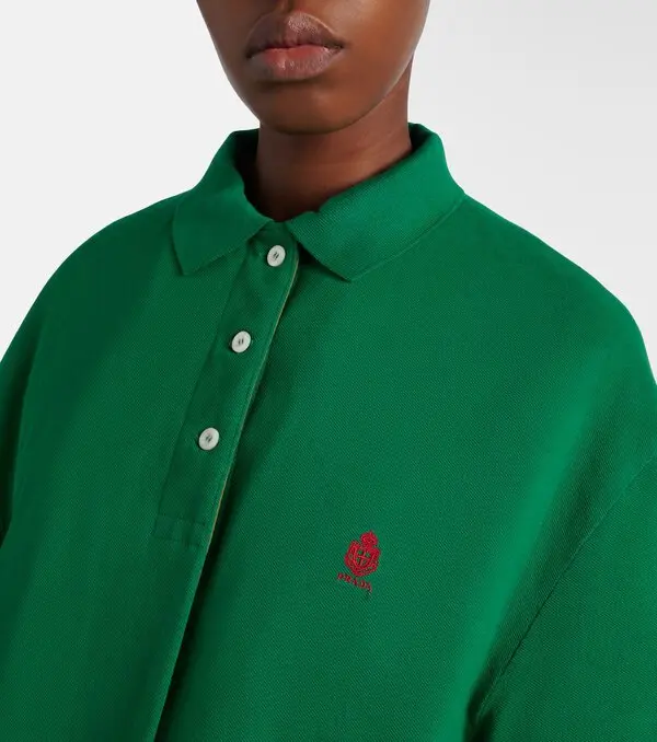 Prada Cotton Piqué Coat