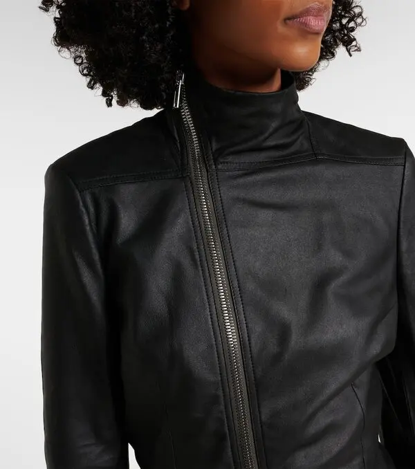 Rick Owens Gary Leather Coat