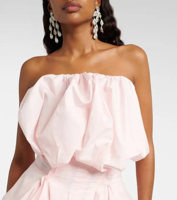 Magda Butrym Pleated Mini Dress - Pink