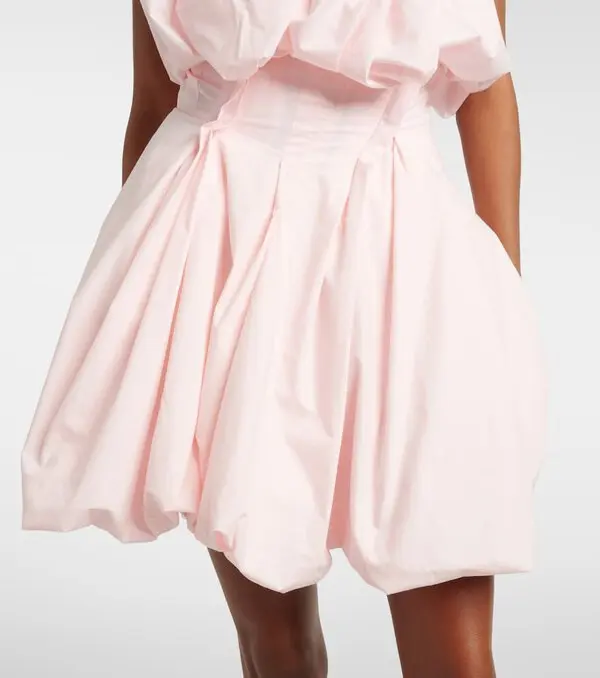 Magda Butrym Pleated Mini Dress - Pink