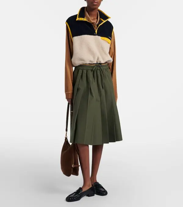 Prada Cropped Teddy Vest