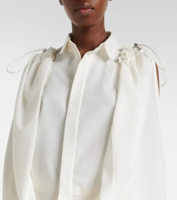 Sacai Gathered Shirt