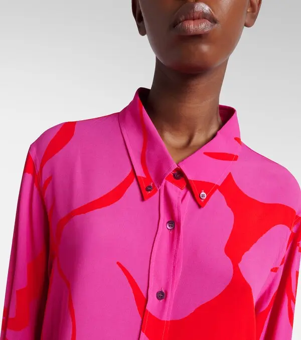 Dries Van Noten Floral Oversized Shirt