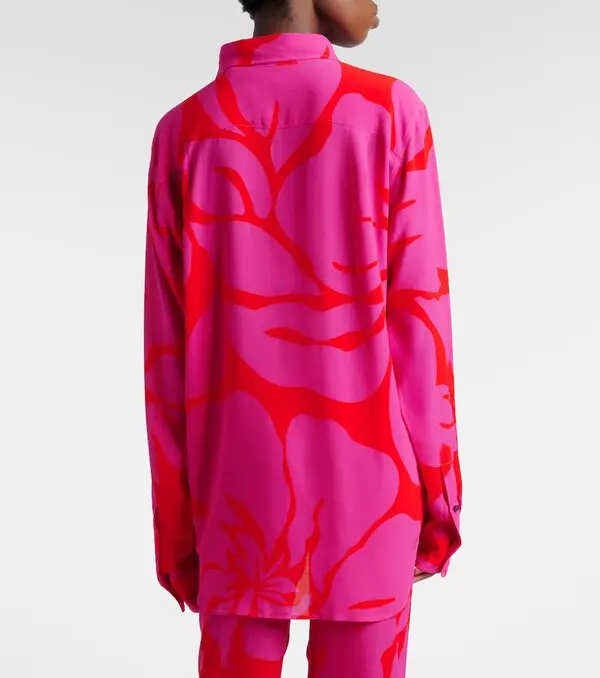 Dries Van Noten Floral Oversized Shirt