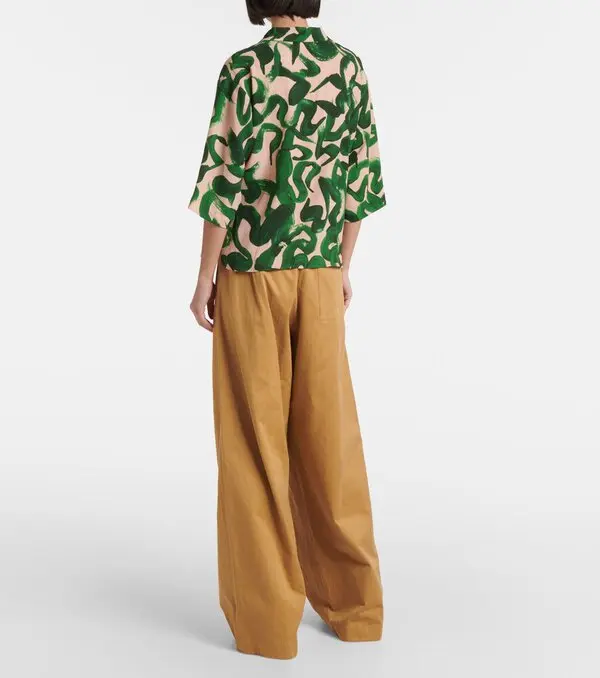 Dries Van Noten Printed Shirt - Green
