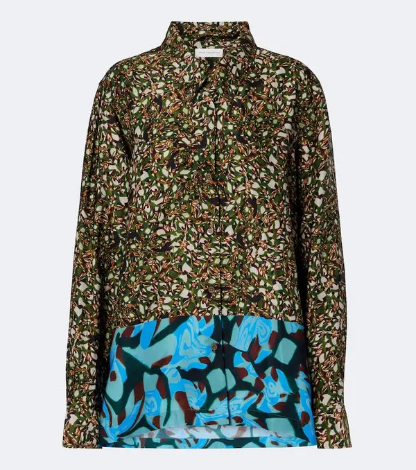 Dries Van Noten Printed Shirt - Multicoloured