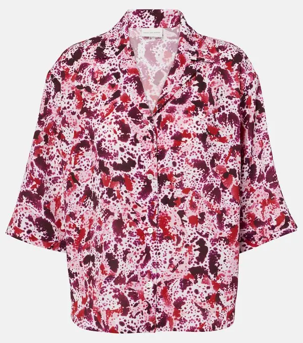Dries Van Noten Printed Shirt - Multicoloured