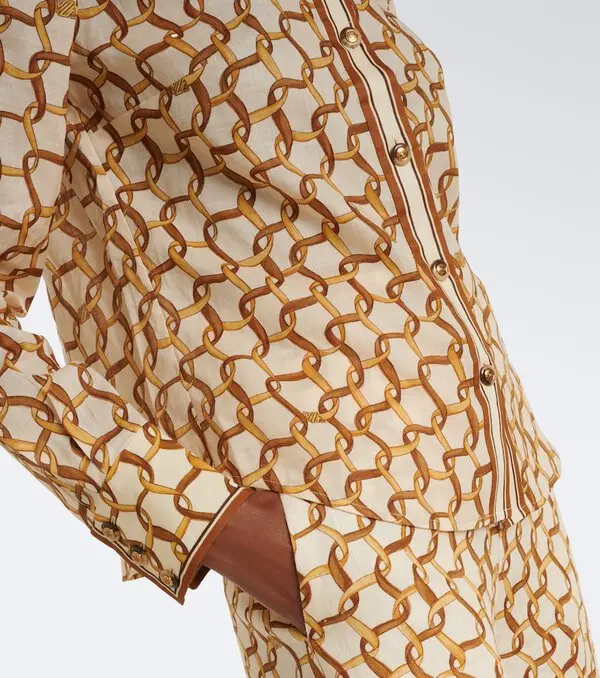 Zimmermann Ramie Shirt - Multicoloured