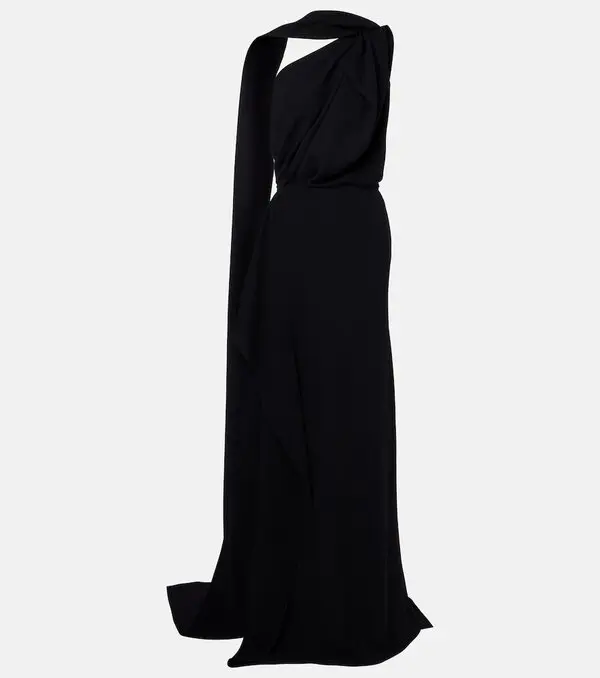 Maticevski Priority Draped Gown - Black