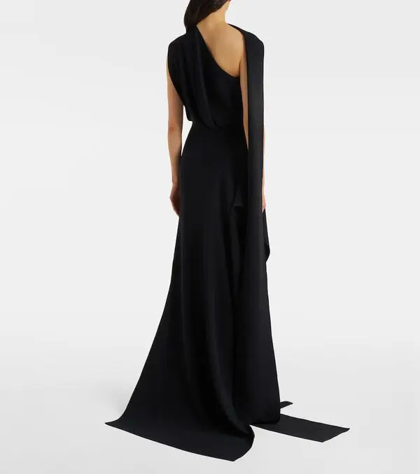 Maticevski Priority Draped Gown - Black