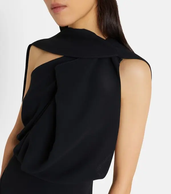 Maticevski Priority Draped Gown - Black