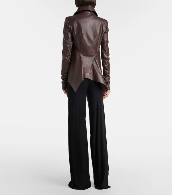 Rick Owens Lilies Wide-leg Pants - Black