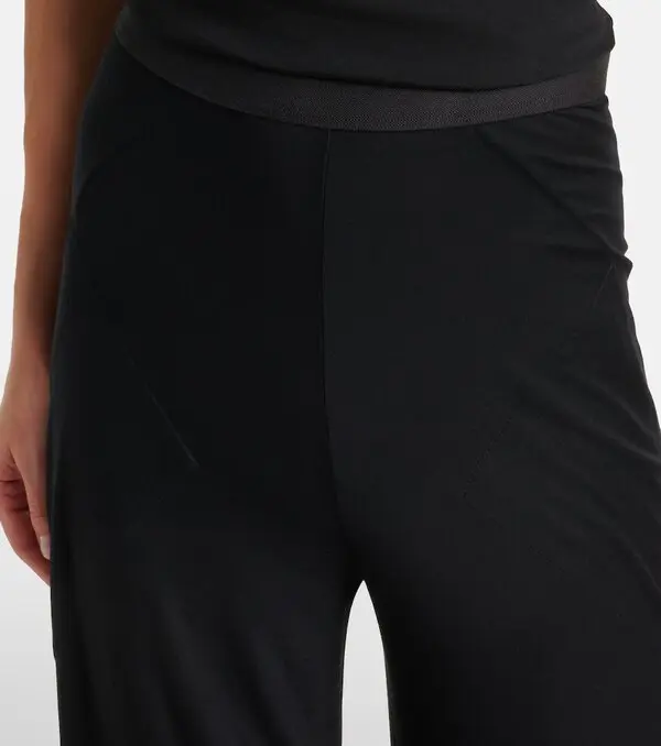 Rick Owens Lilies Wide-leg Pants - Black