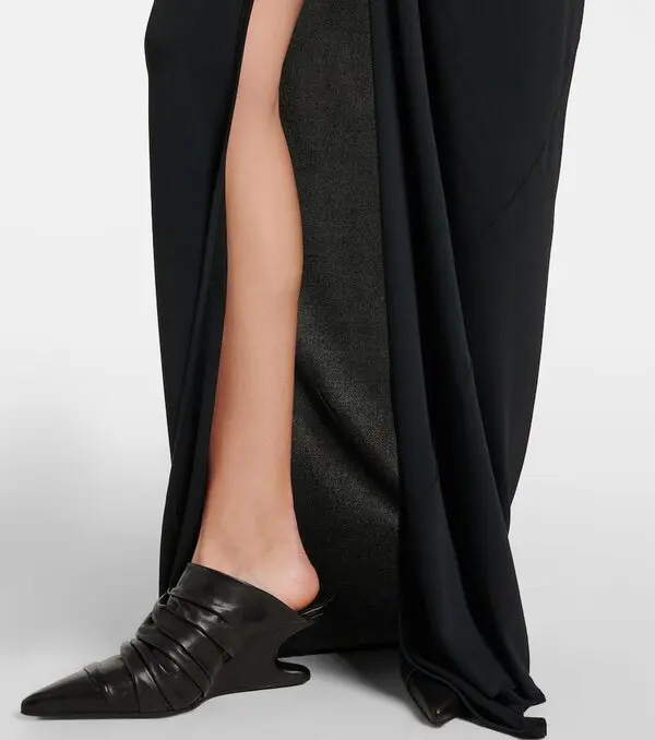 Rick Owens Lilies Jersey Maxi Skirt