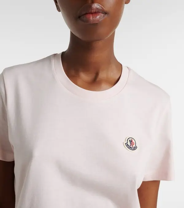 Moncler Set Of Three Cotton Jersey T-shirts - Multicoloured