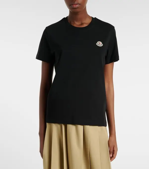 Moncler Set Of Three Cotton Jersey T-shirts