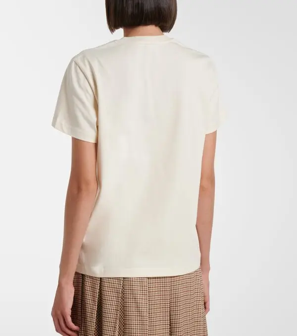 Moncler Set Of Three Cotton Jersey T-shirts