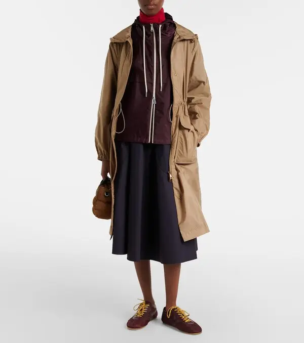 Moncler Hiengos Hooded Parka - Beige