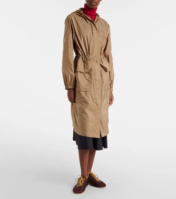 Moncler Hiengos Hooded Parka - Beige