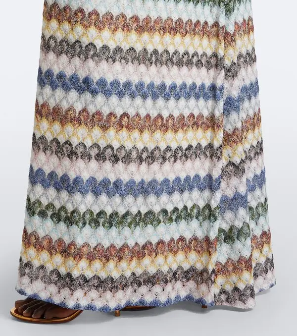 Missoni One-shoulder Metallic Gown - Multicoloured