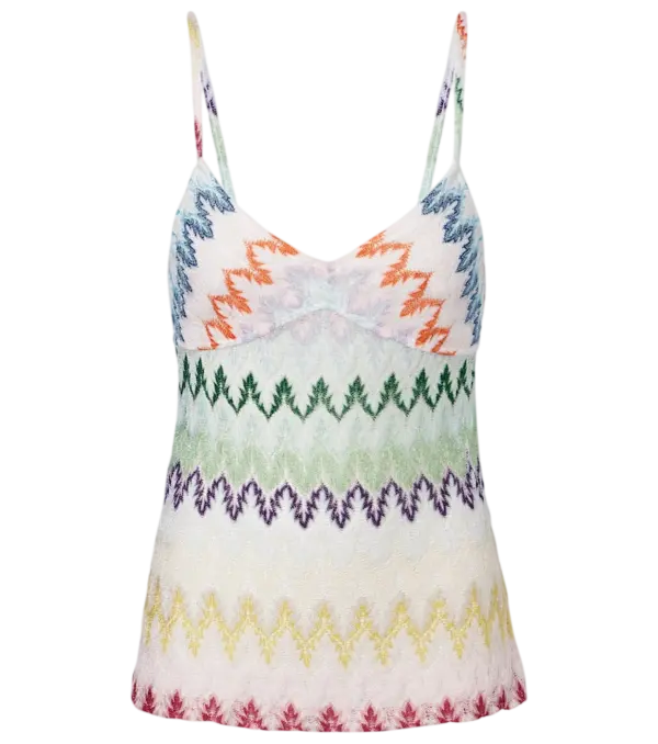 Missoni Lamé Camisole - Multicoloured
