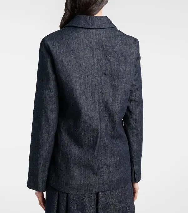 Max Mara Leone Denim Blazer