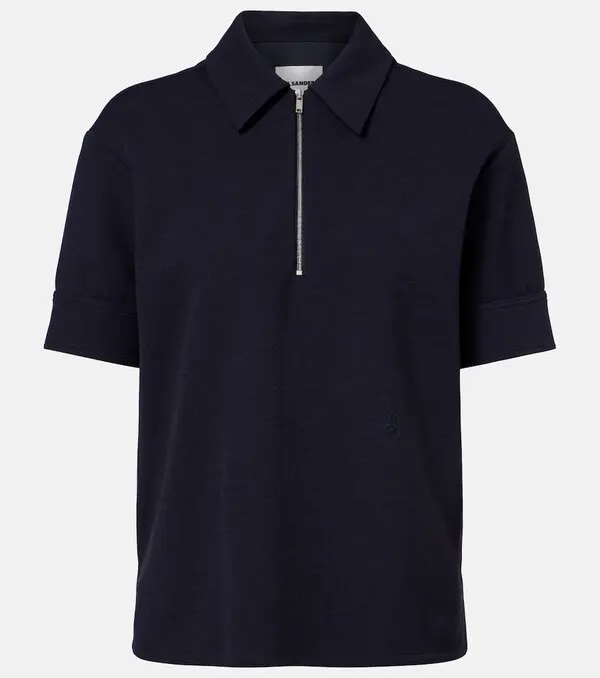 JIL SANDER Jersey Polo Shirt