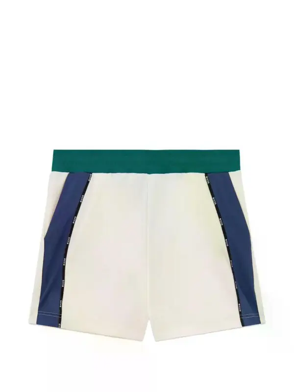 Gcds Elasticated-waistband Shorts - Neutrals