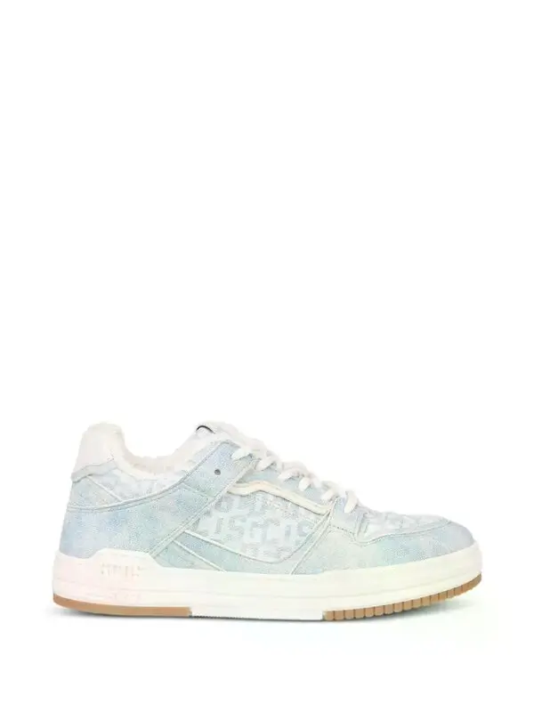 Gcds Logo-print Sneakers - Blue