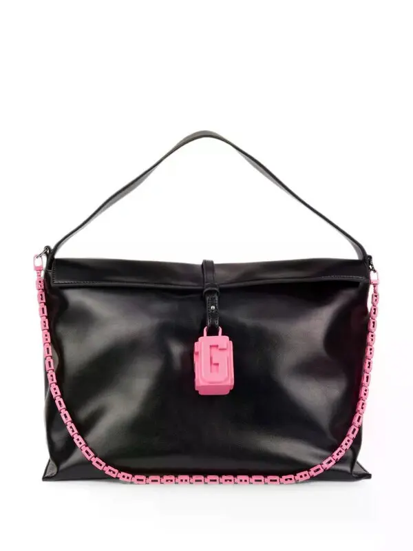Gcds Mega Comma Shoulder Bag - Black