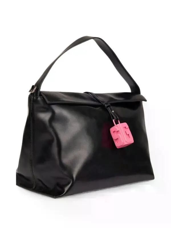 Gcds Mega Comma Shoulder Bag - Black