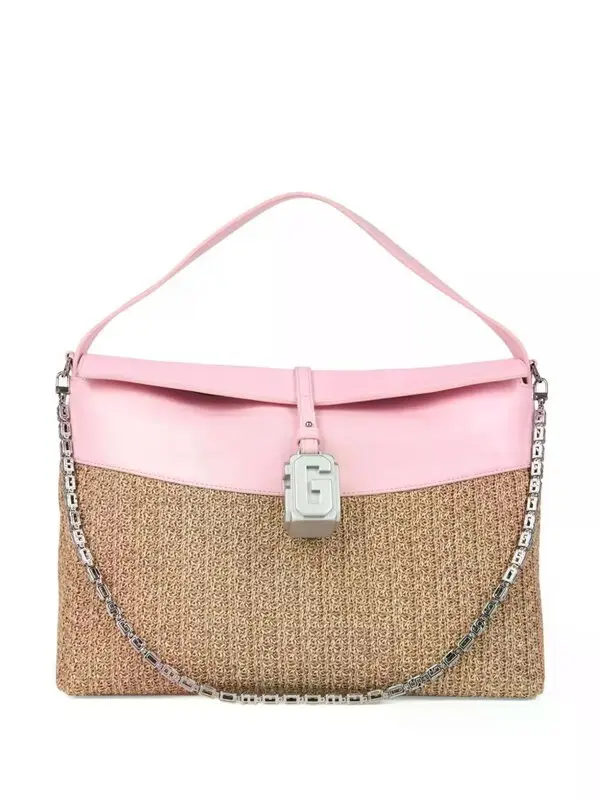 Gcds Mega Comma Shoulder Bag - Neutrals