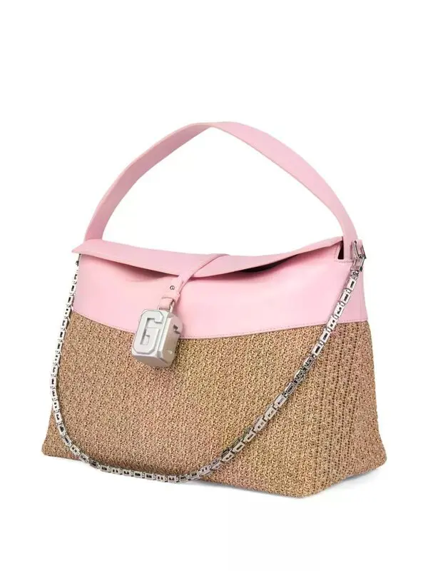 Gcds Mega Comma Shoulder Bag - Neutrals