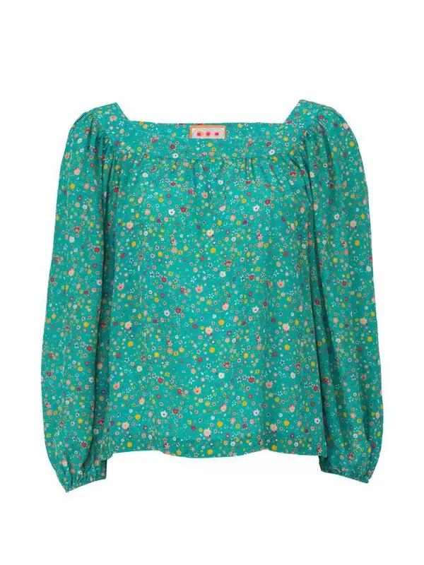Lhd Bird Street Blouse - Green