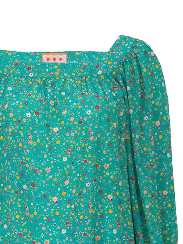 Lhd Bird Street Blouse - Green